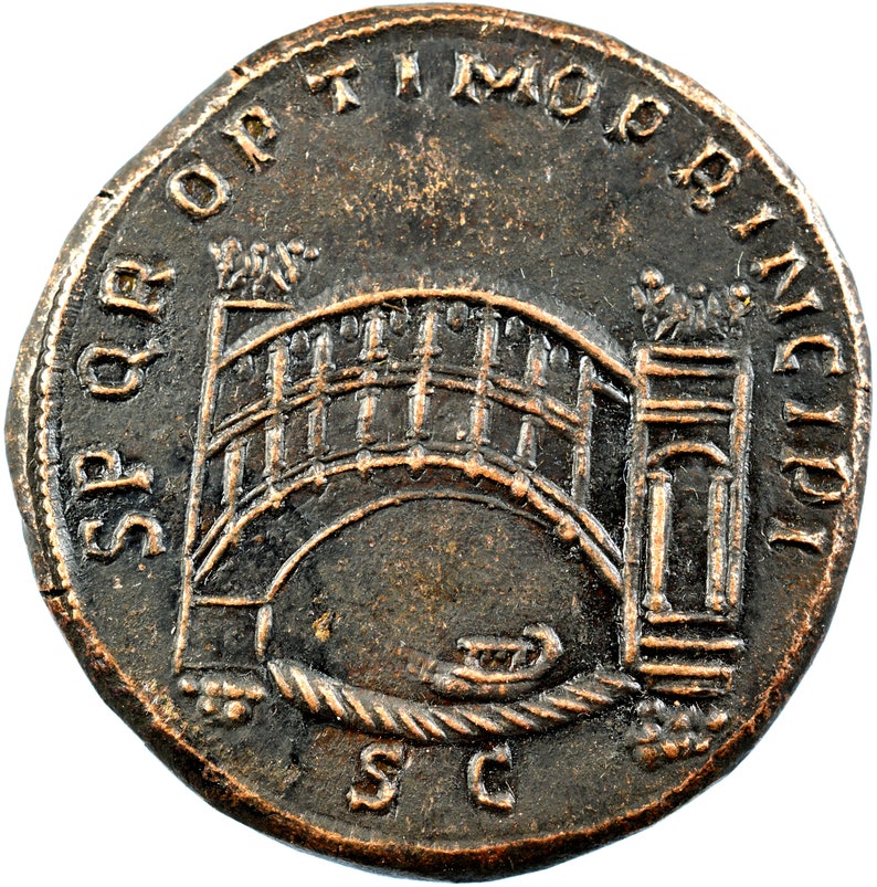 Roman Sestertius of Trajanus Trajanvs Bronze Coin - Etsy