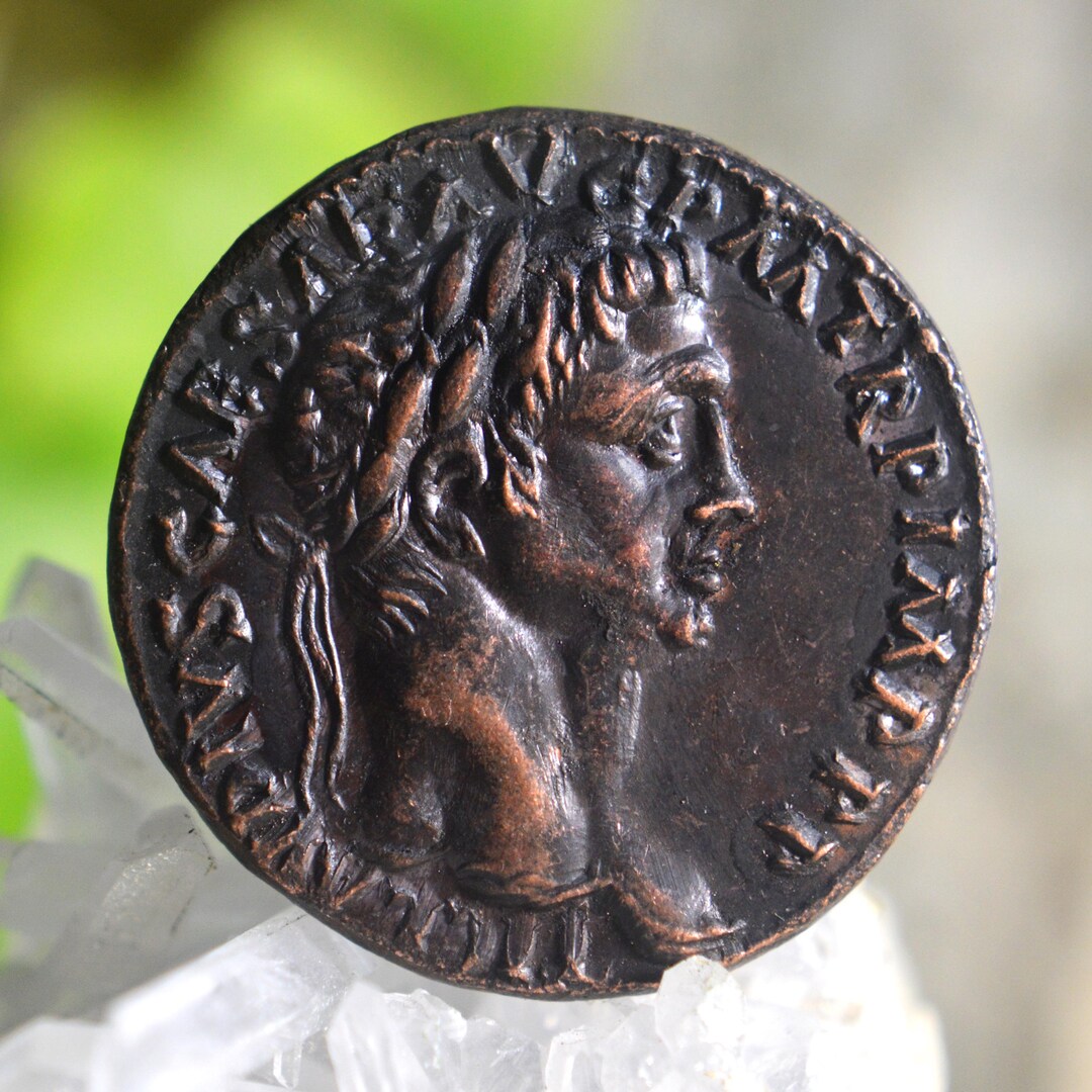 Roman Æ Sestertius of Claudius Drusus, Nero Bronze Coin - Etsy
