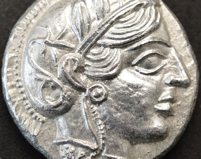 Owl-athena Silver Tetradrachm of Athens 525-430B.C. - Etsy