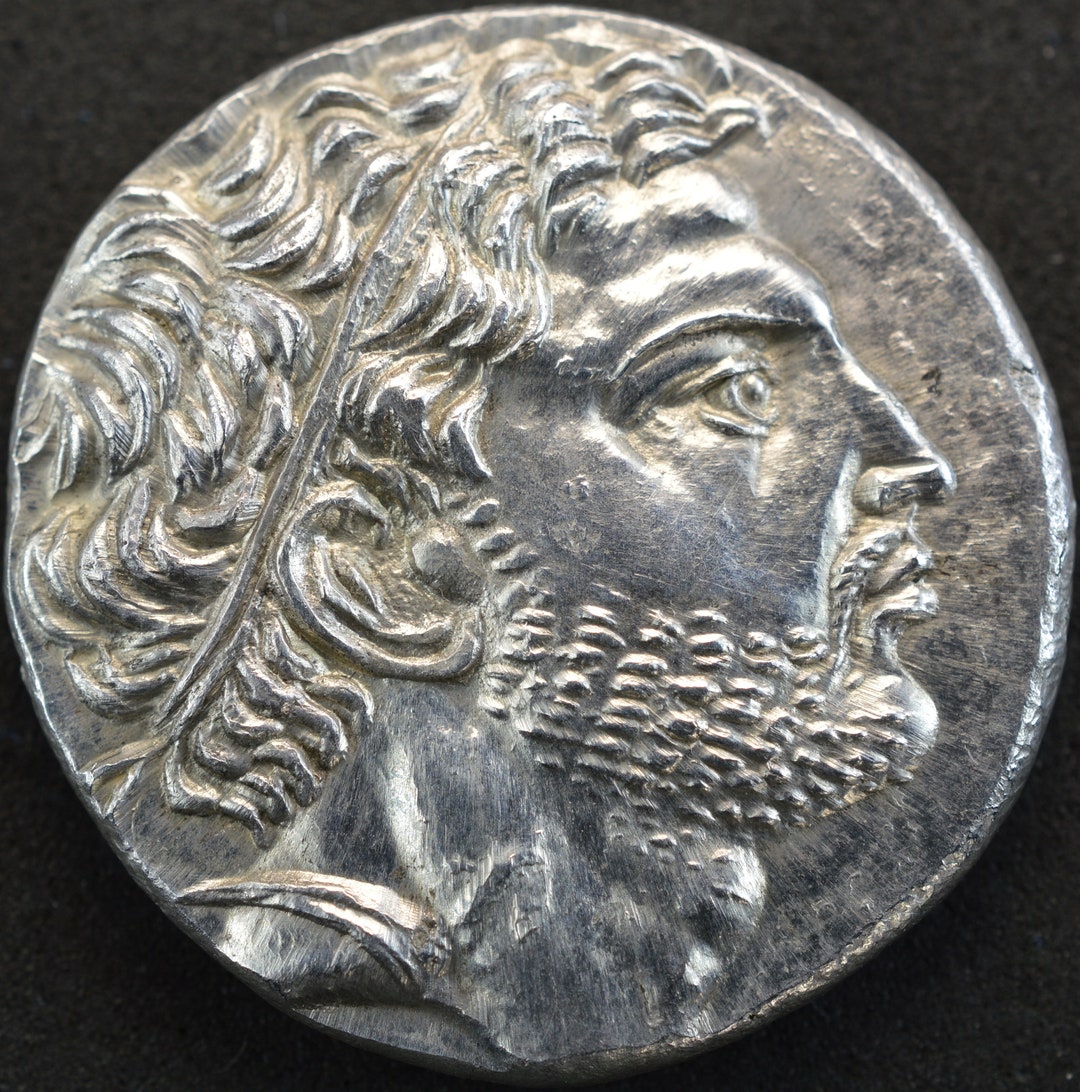 Silver Greek Tetradrachm of Perseus, King of Macedonia, Solid Silver ...
