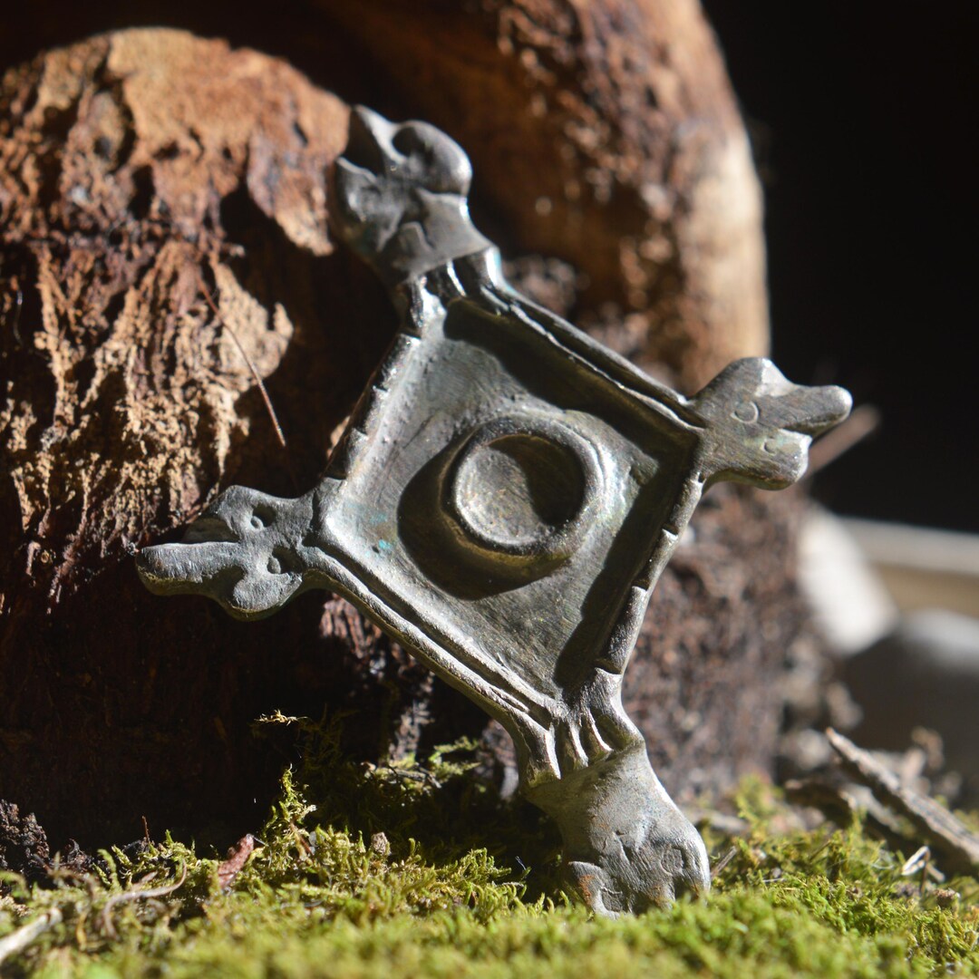 Roman Solid Silver Brooch Fibula - Etsy