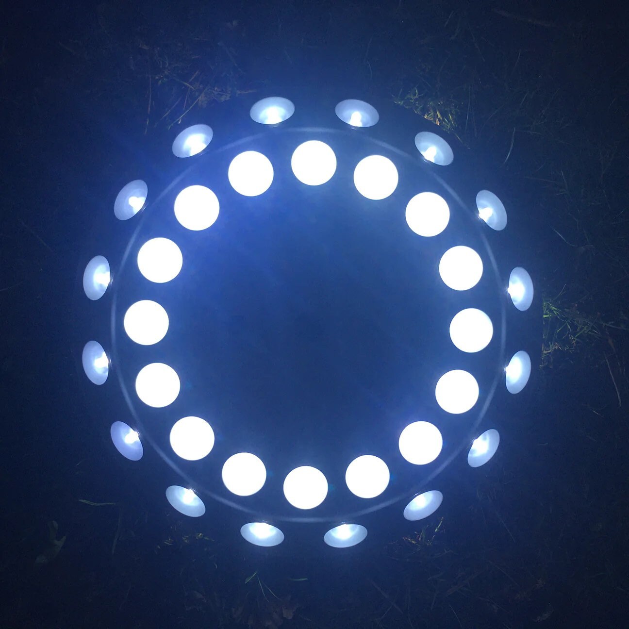 Solar Flagpole Light Triple Topper - Etsy