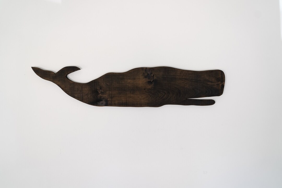 Rustic Wooden Whale Large, Coastal Cottage Home Decor, Nautical, Beach ...