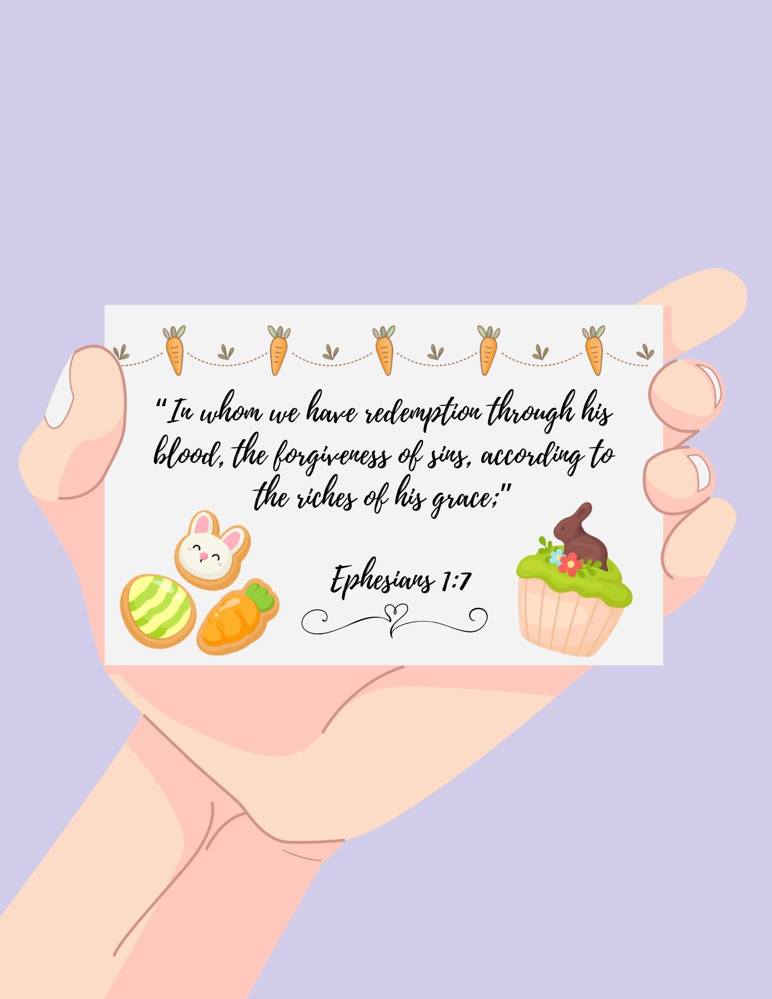 Easter Scripture Card Printables, Easter Decor, Bible Verse Cards ...