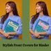Binder Covers With Scriptures- Floral Turquoise Themed, School Binders ...