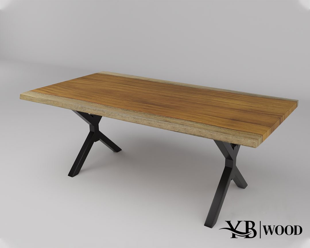 Handmade Table, Iroko Wooden Dining Table, Dine Room Table - Etsy