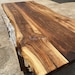 Handmade Live Edge Outdoor Wood Table, Dining Table, Outdoor Furniture ...