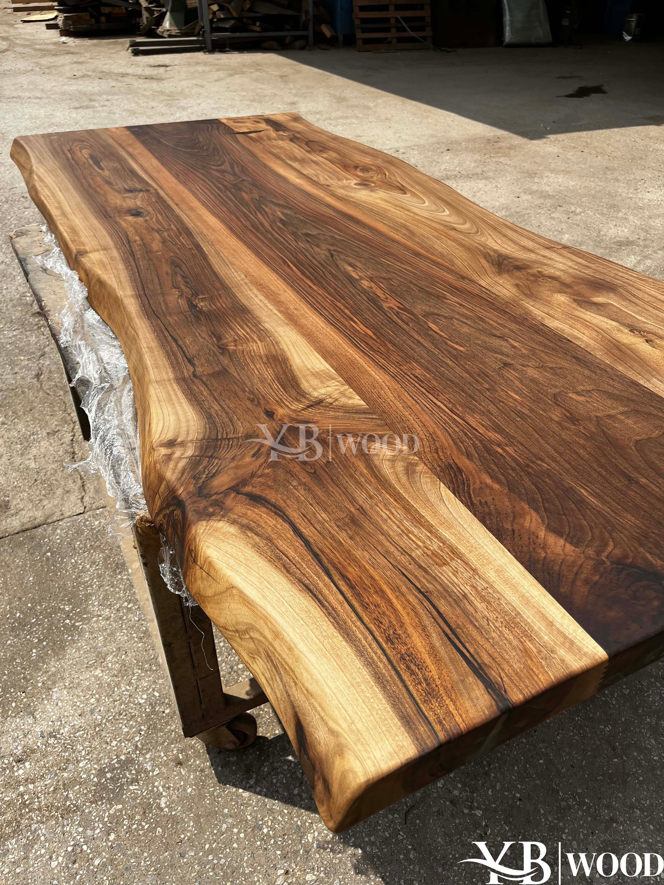 Handmade Live Edge Outdoor Wood Table, Dining Table, Outdoor Furniture ...
