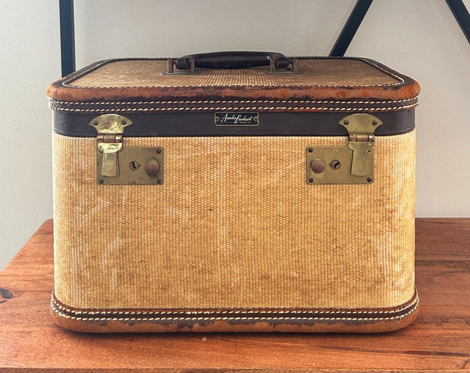 Rare Vinage Amelia Earhart Train Case 1040's 1950's Tweed - Etsy