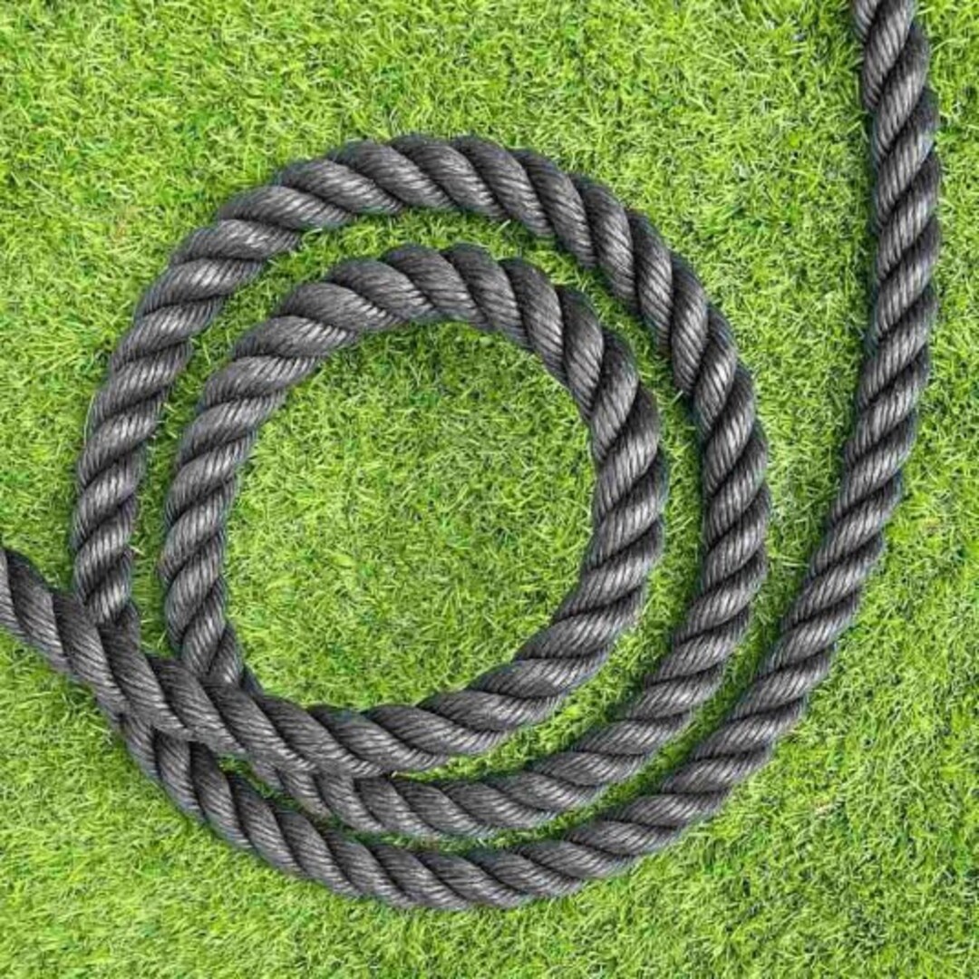 Black Poly Rope Porch Swing Bed Hanging Kit - Etsy