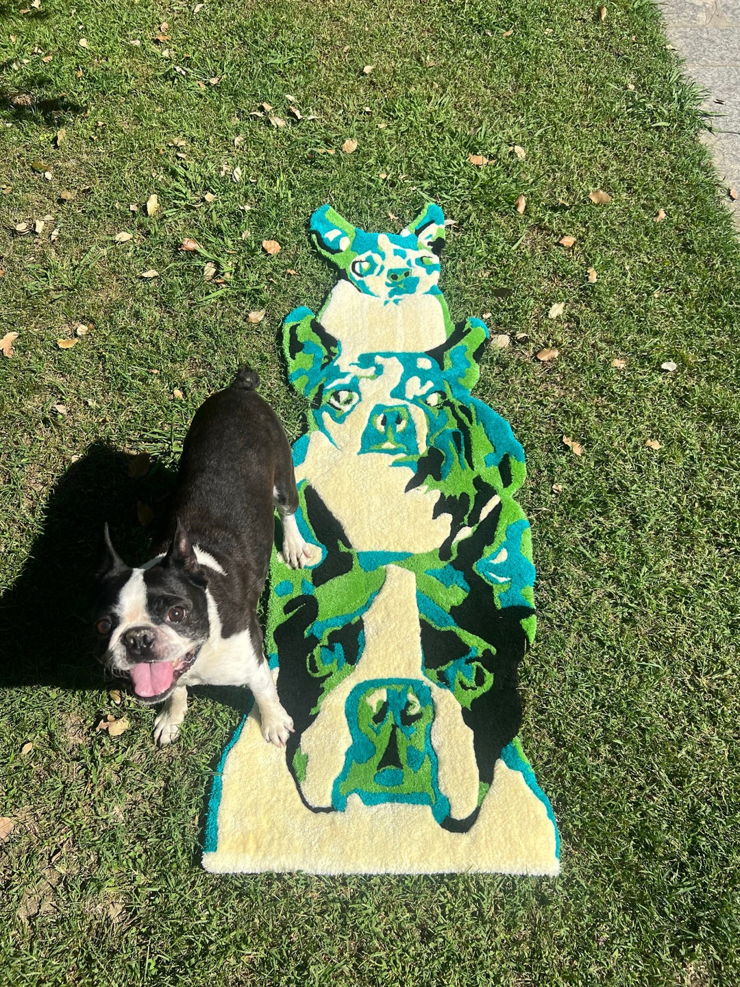 Custom Pet Portrait Tufted Rug I Handmade I Wall Hanging I Decoration ...