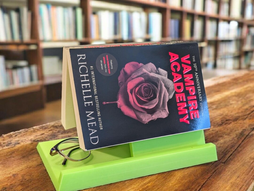 3D Printed Book Holder With Tray and Cable Management | Forgecore ...