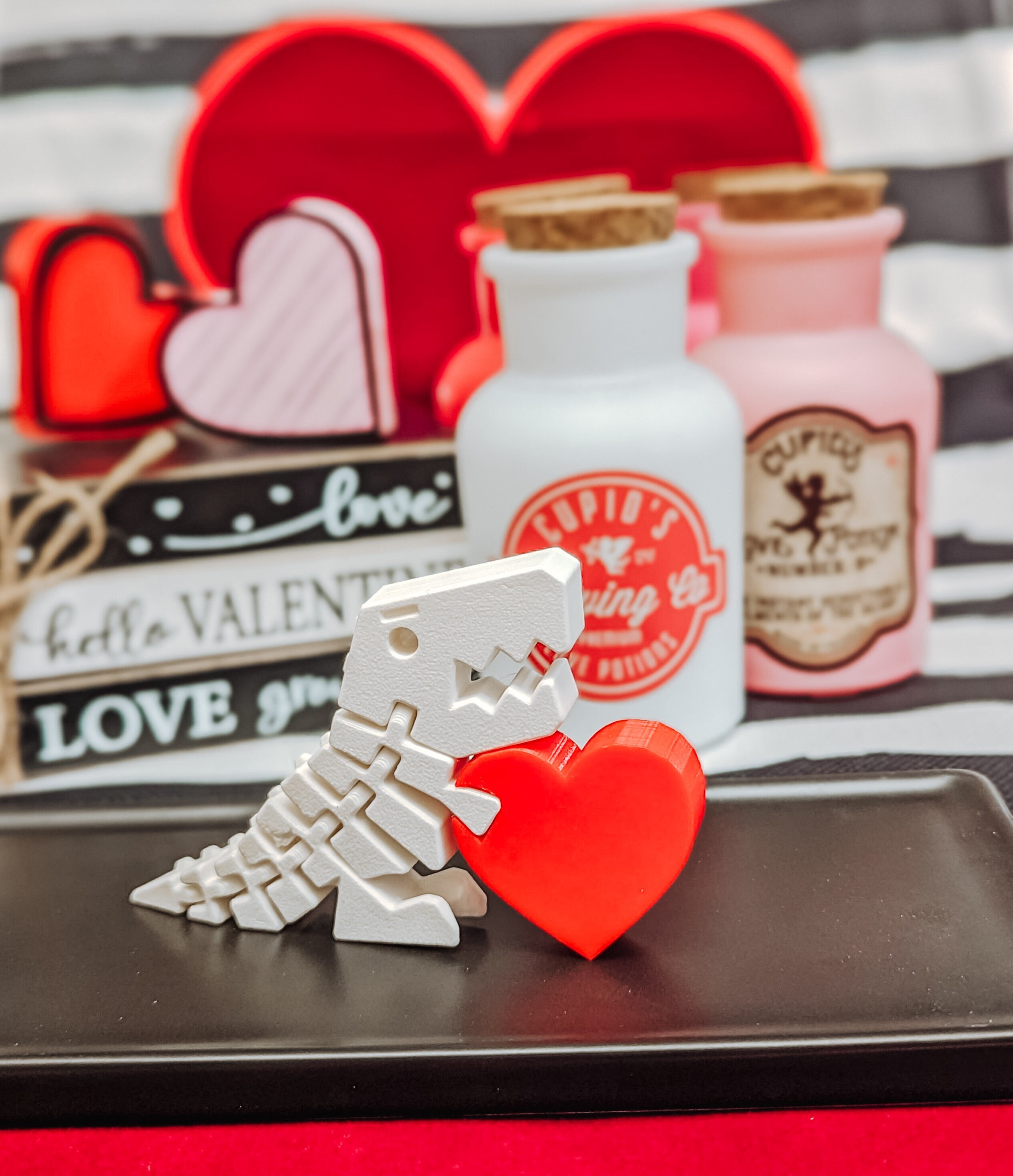 Valentine's Day Flexi Rexi Classroom Gift Group Gift Valentine Flexi ...