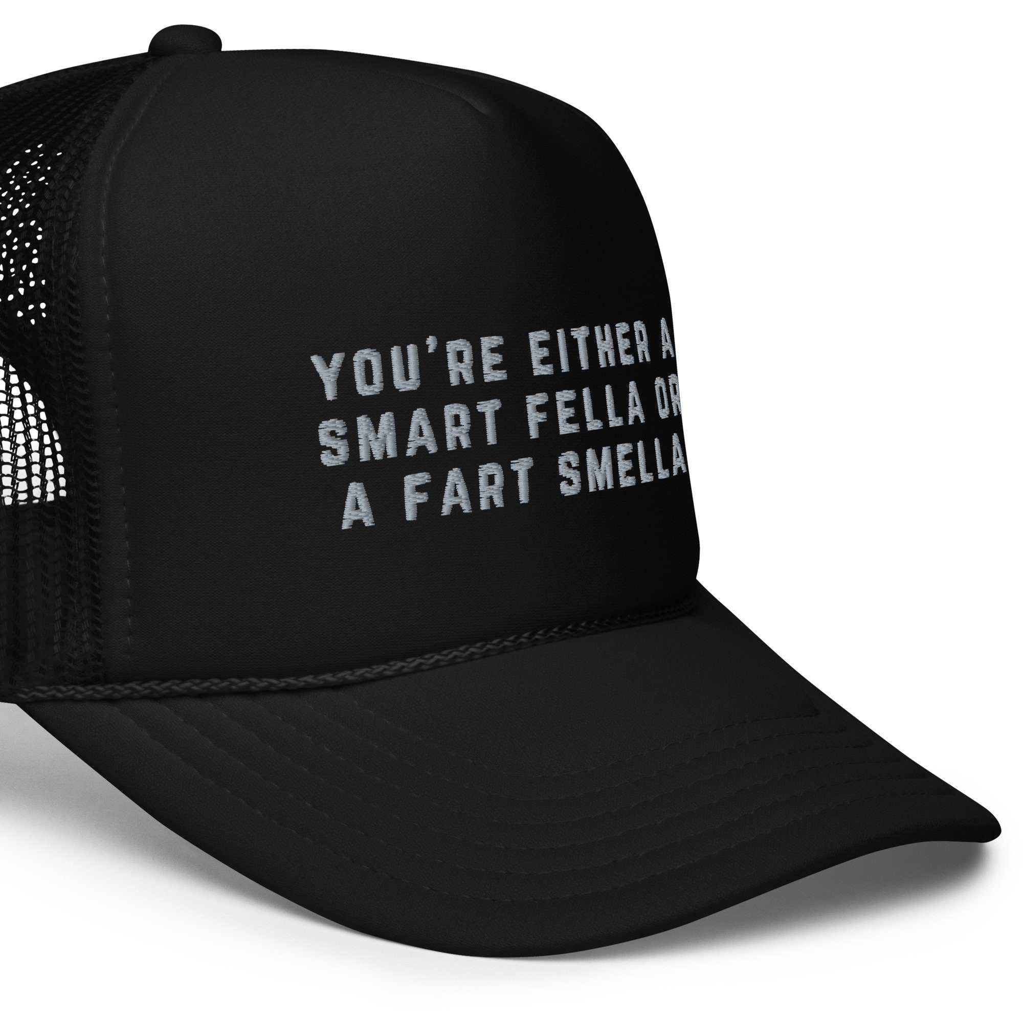 FART SMELLA Foam Trucker Hat With Funny Saying. for Parties, Festivals ...