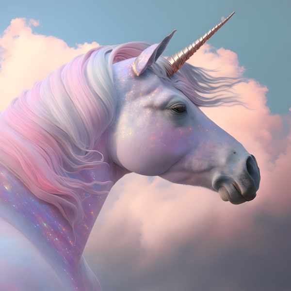 Unicorn Poster - Etsy