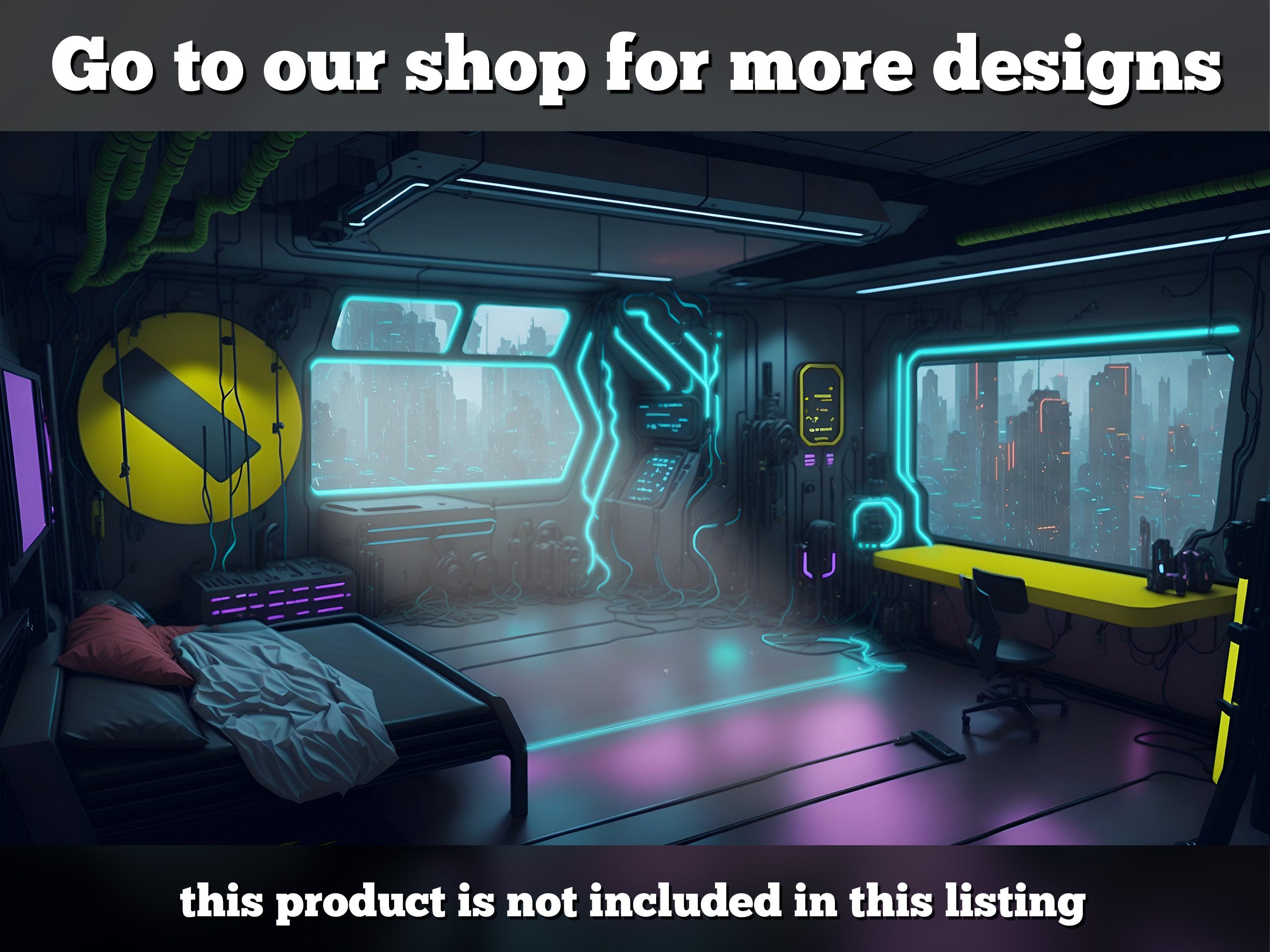 Vtuber Background, Animated Virtual Background, Stream Room Background ...