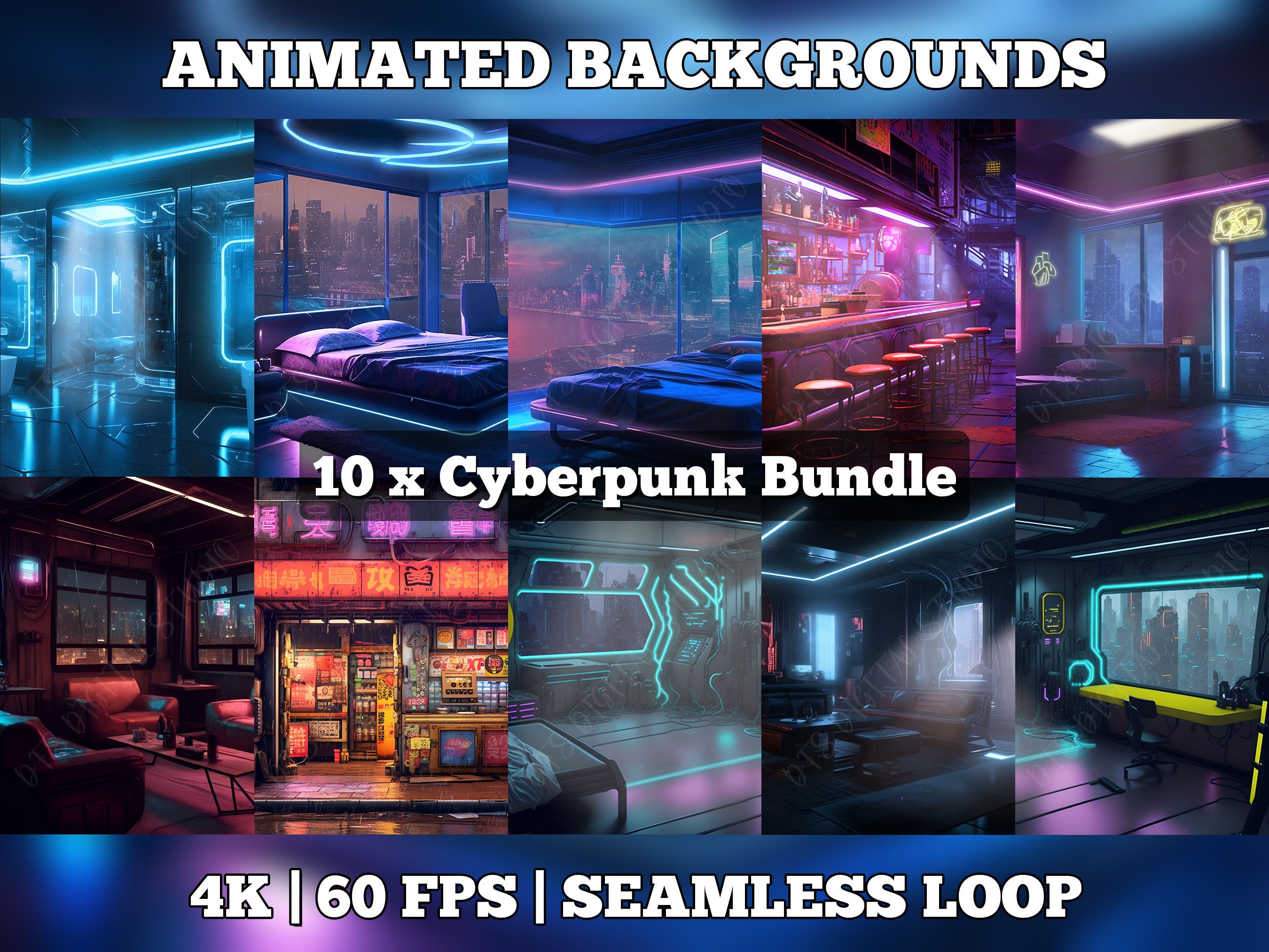 Vtuber Background Animated, Stream Room Background, Vtuber Room ...