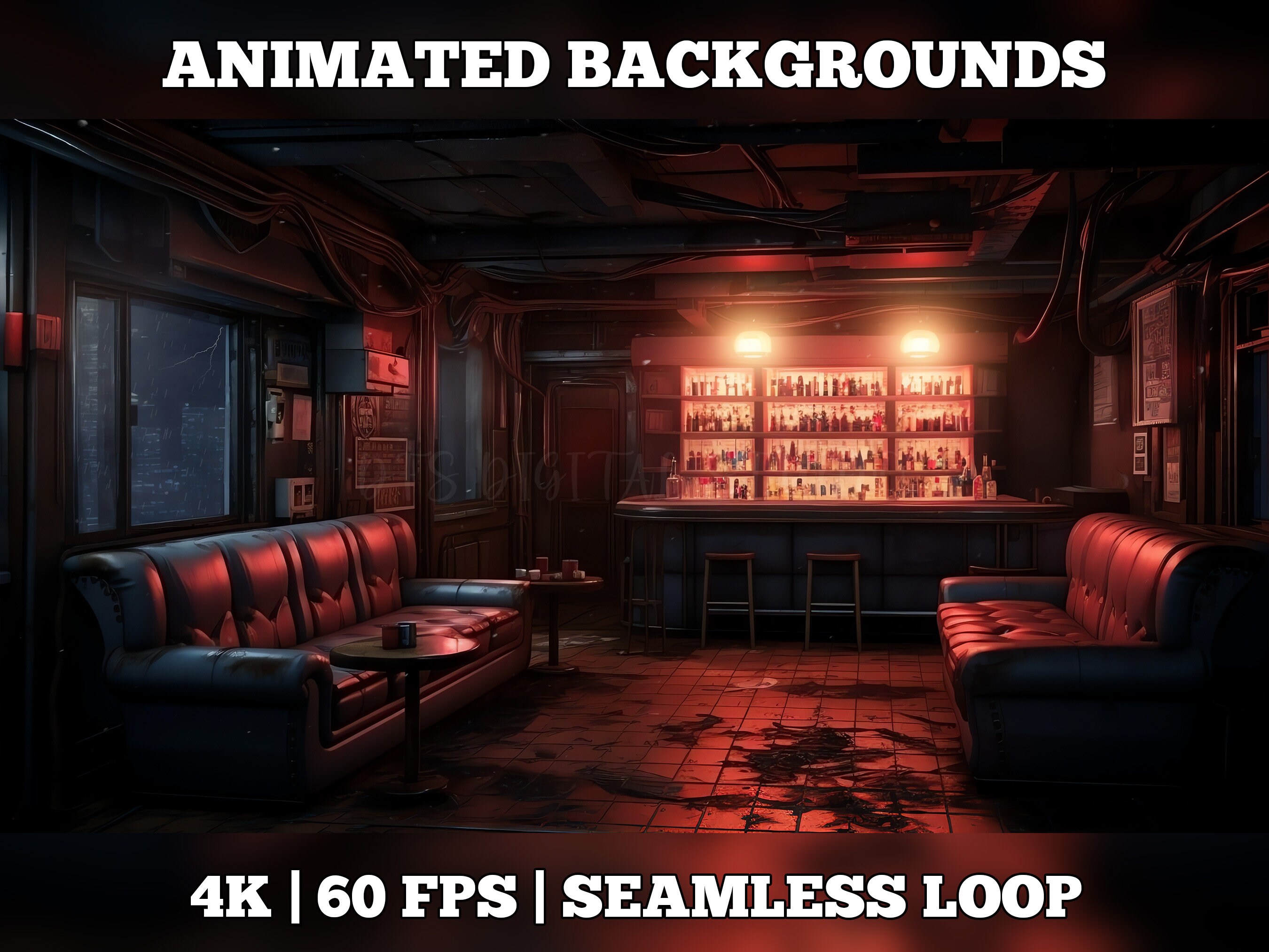 Vtuber Background Animated, Stream Room Background, Vtuber Room ...