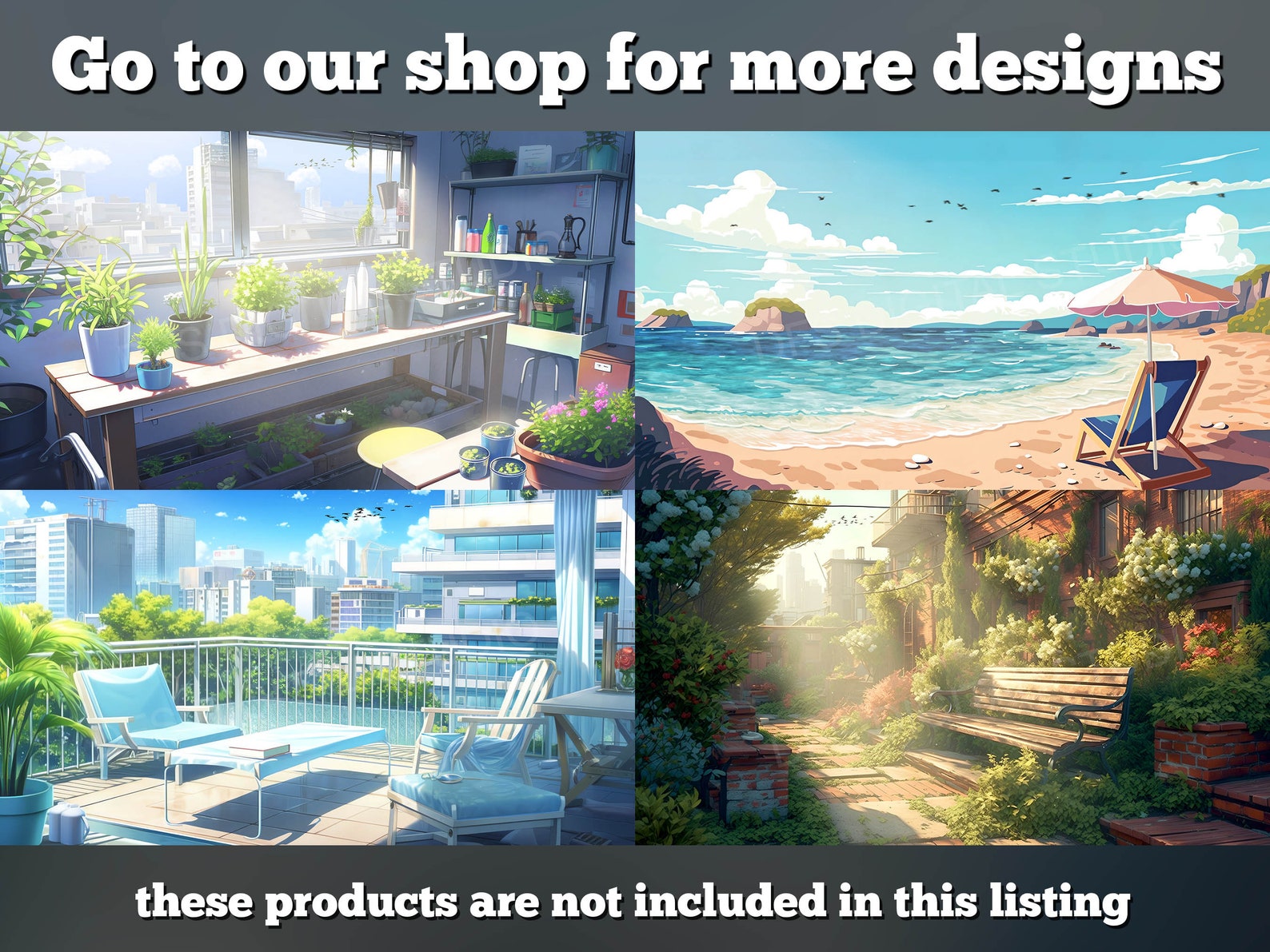 Vtuber Background, Animated Virtual Background, Stream Room Background ...