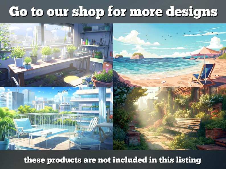 Vtuber Background, Animated Virtual Background, Stream Room Background ...