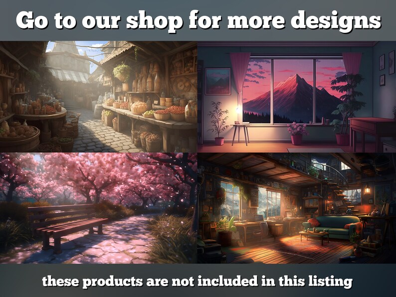 Vtuber Background Animated Virtual Background Stream Room - Etsy