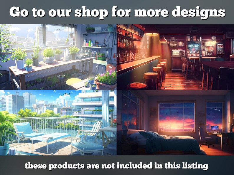 Vtuber Background Animated Stream Room Background Vtuber - Etsy