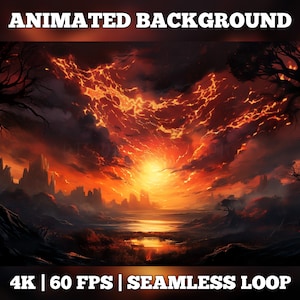 Vtuber Background, Animated Virtual Background, Stream Room Background ...