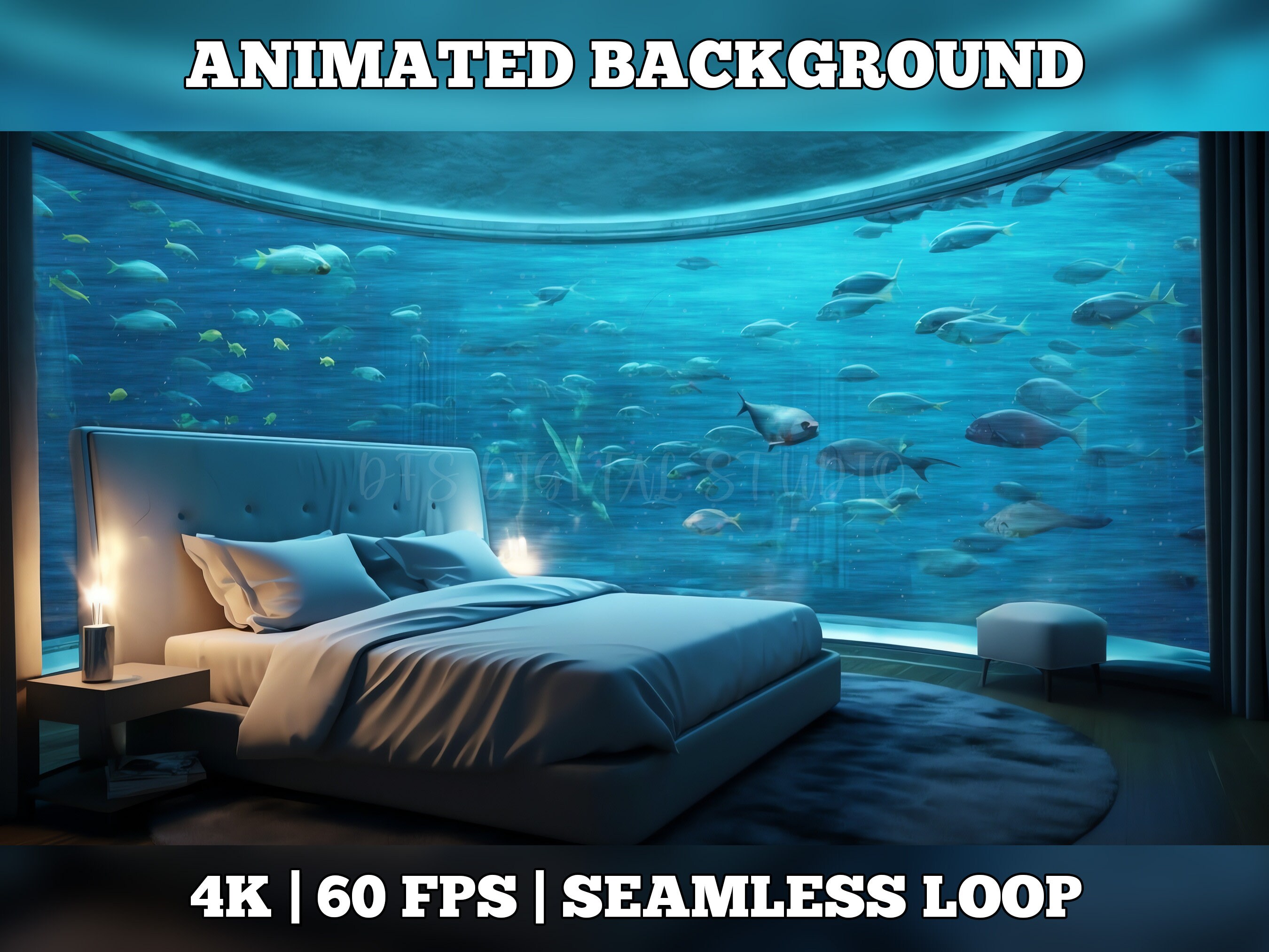 Vtuber Background Animated, Stream Room Background, Vtuber Landscape ...