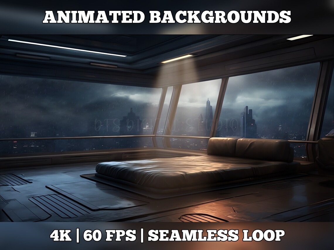 Vtuber Background Animated, Stream Room Background, Vtuber Room ...