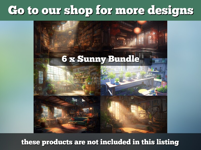 Vtuber Background, Animated Virtual Background, Stream Room Background ...