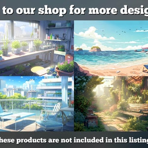 Vtuber Background, Animated Virtual Background, Stream Background ...