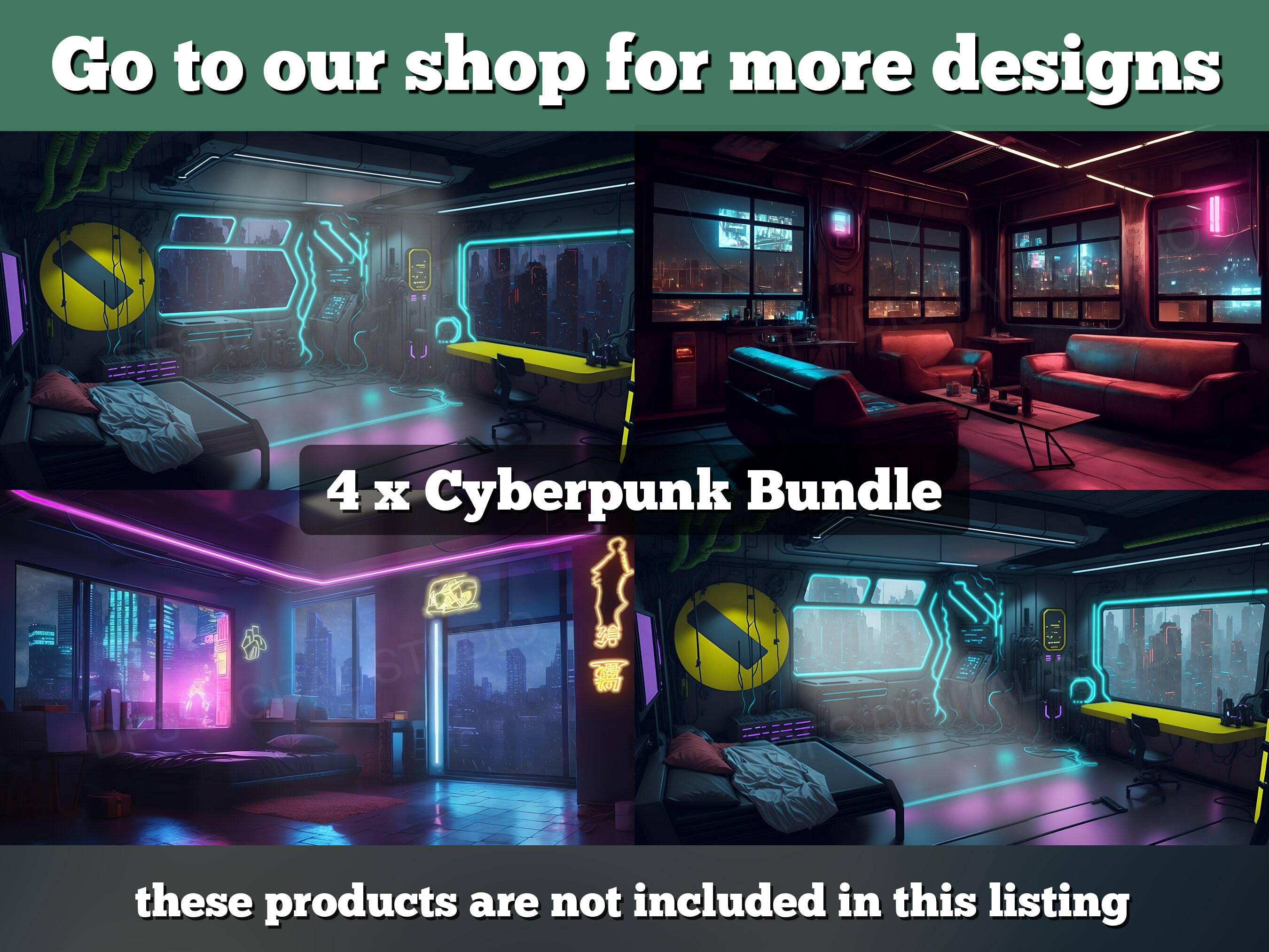 Vtuber Background Animated Virtual Background Stream Room - Etsy