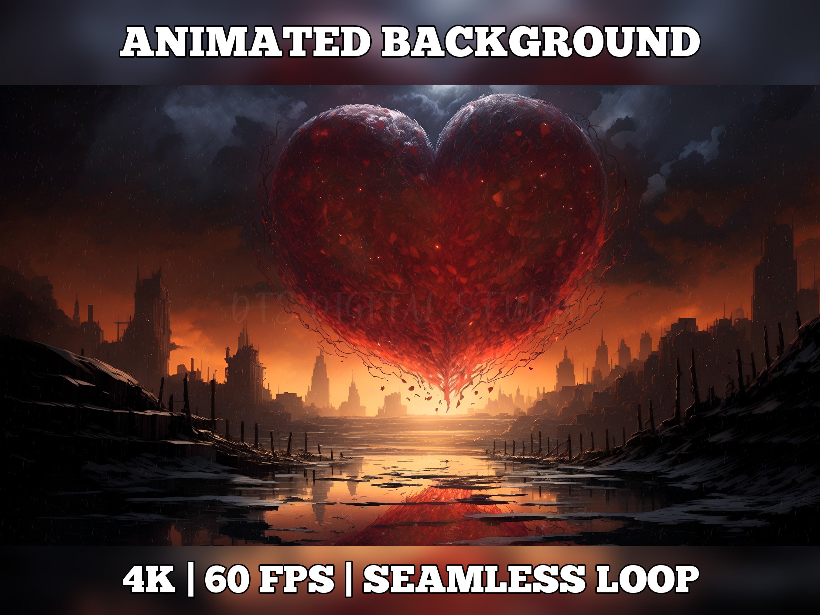 Vtuber Background, Animated Virtual Background, Stream Room Background ...