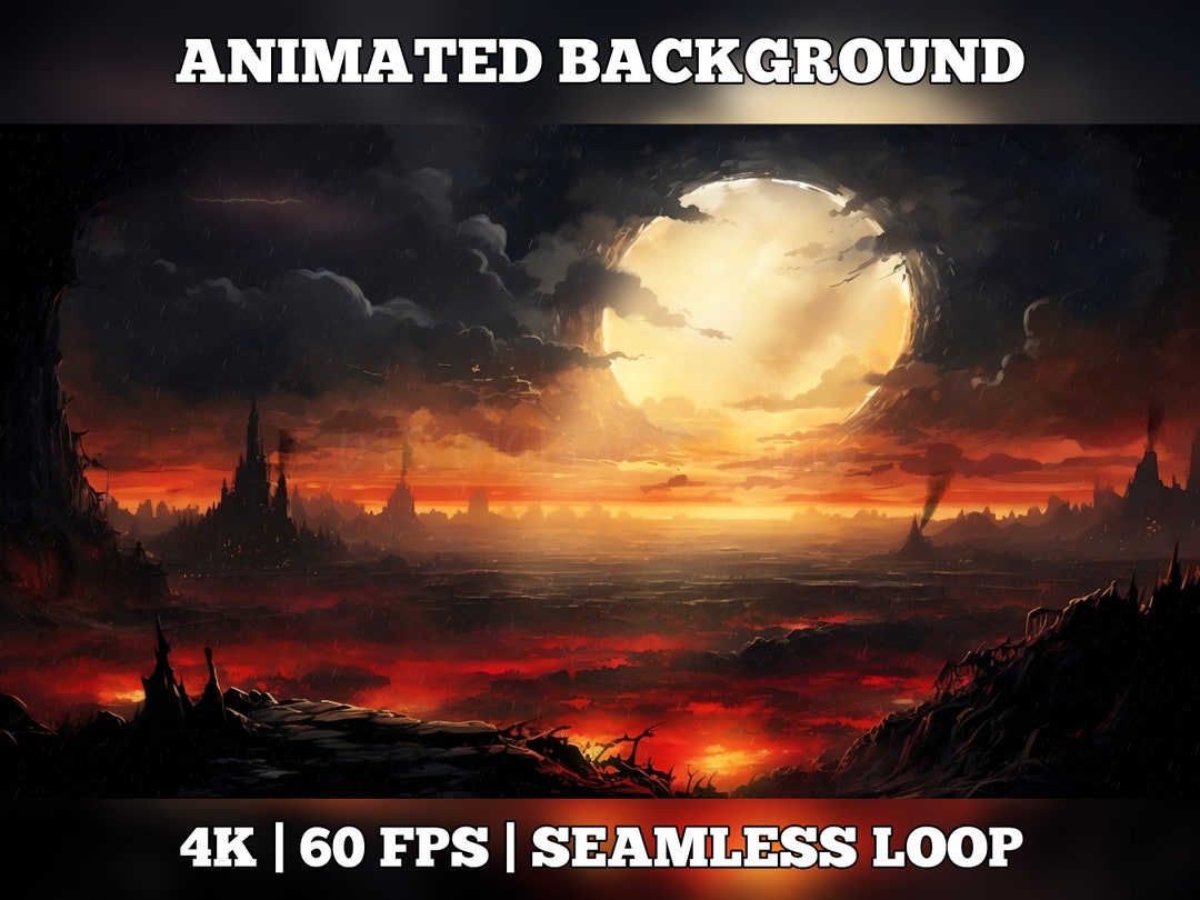 Vtuber Background, Animated Virtual Background, Stream Room Background ...