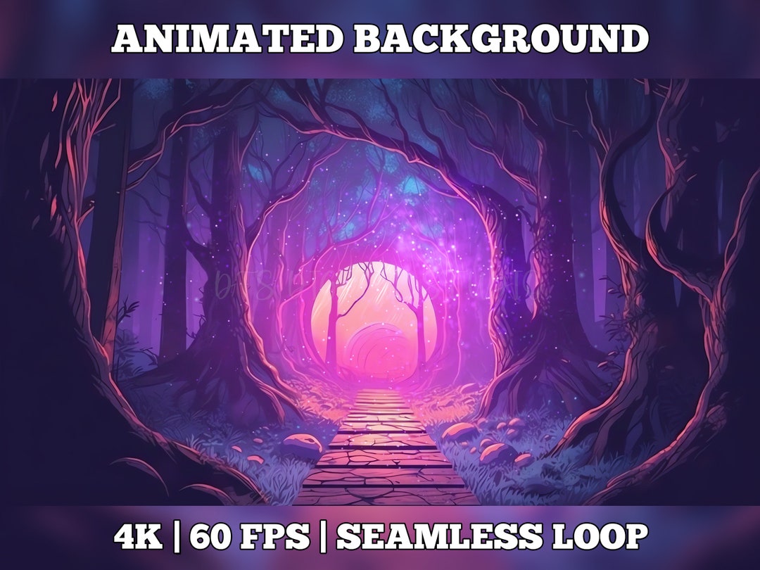 Vtuber Background, Animated Virtual Background, Stream Background ...