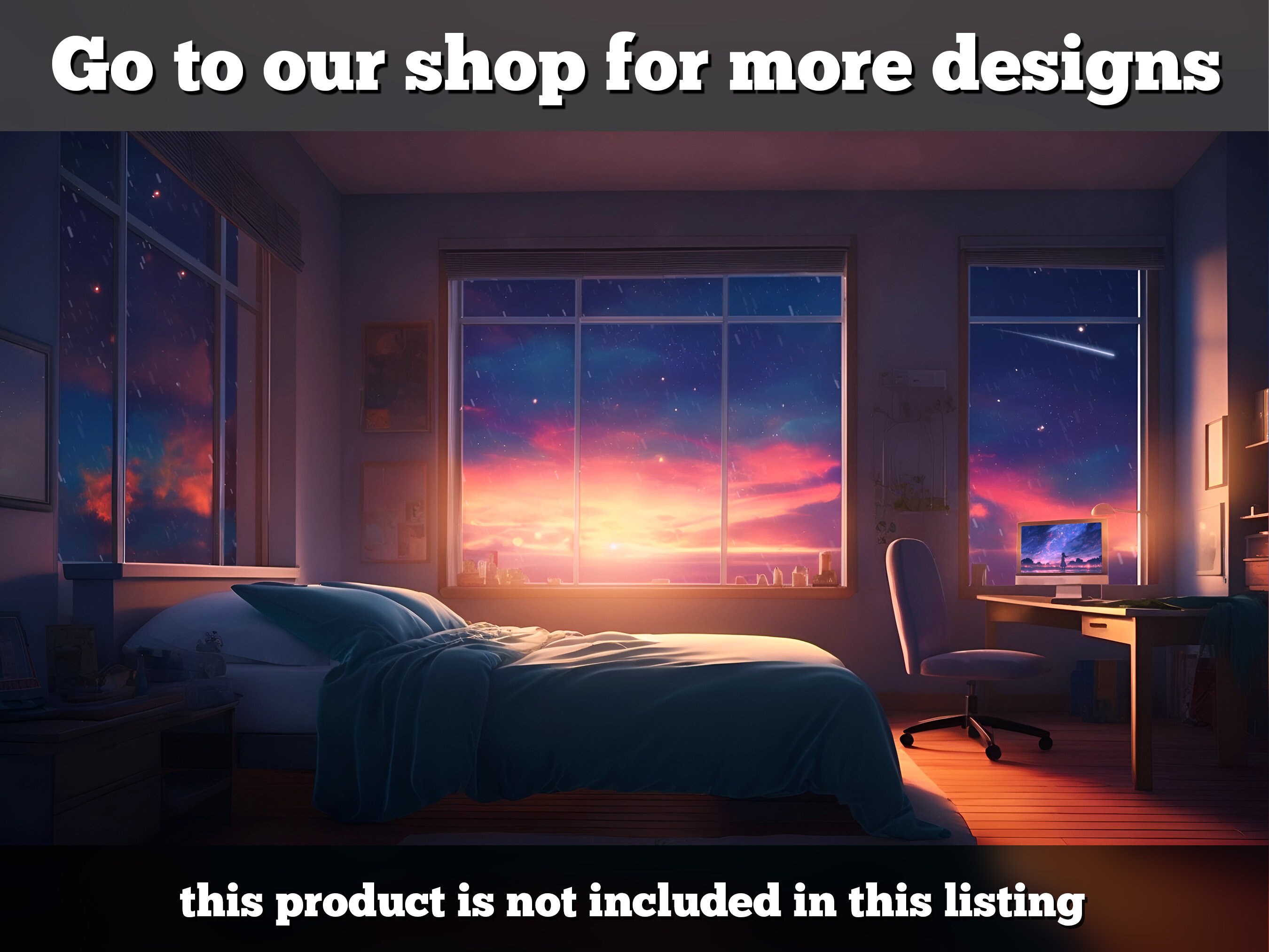 Vtuber Background Animated Stream Room Background Vtuber - Etsy Canada