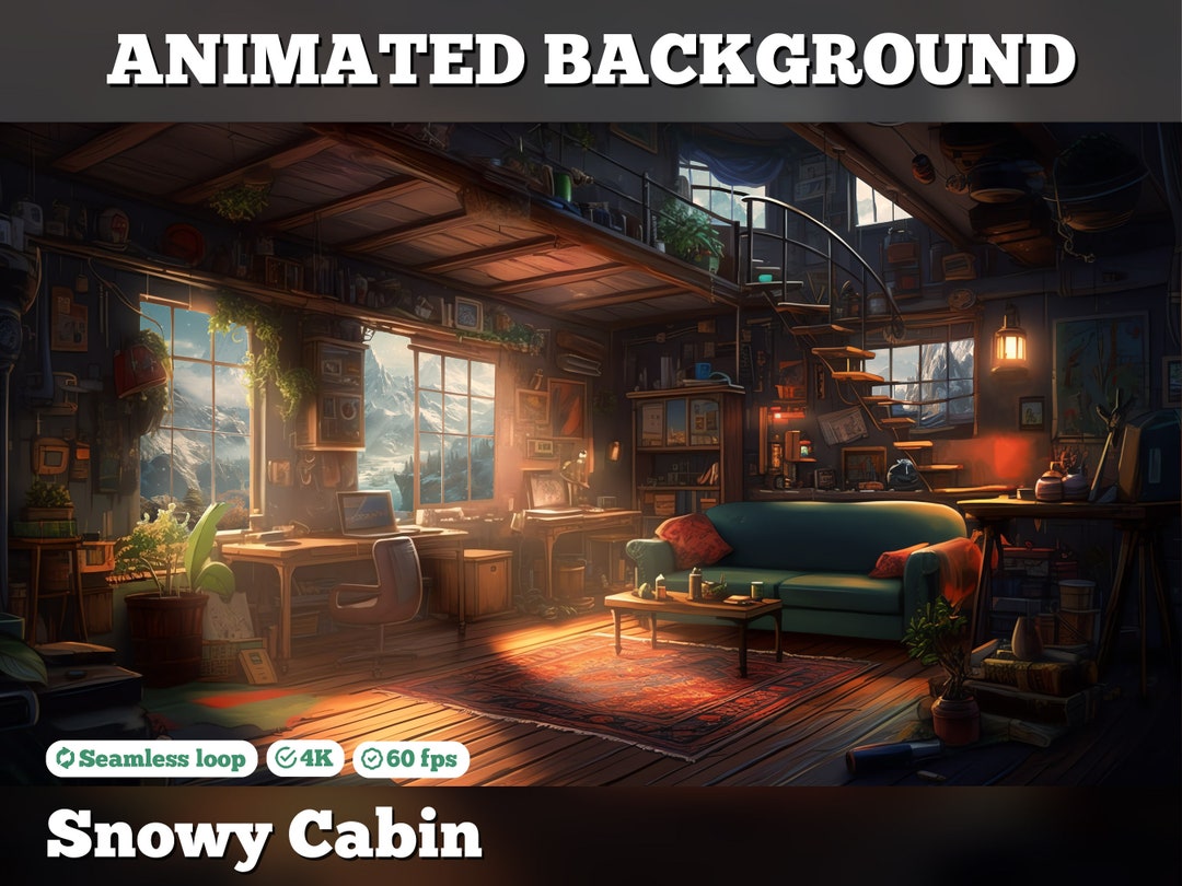 Vtuber Background Animated Stream Room Background Vtuber - Etsy Canada