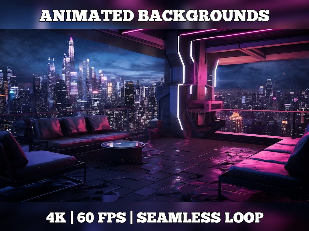 Vtuber Background Animated, Stream Room Background, Vtuber Room ...