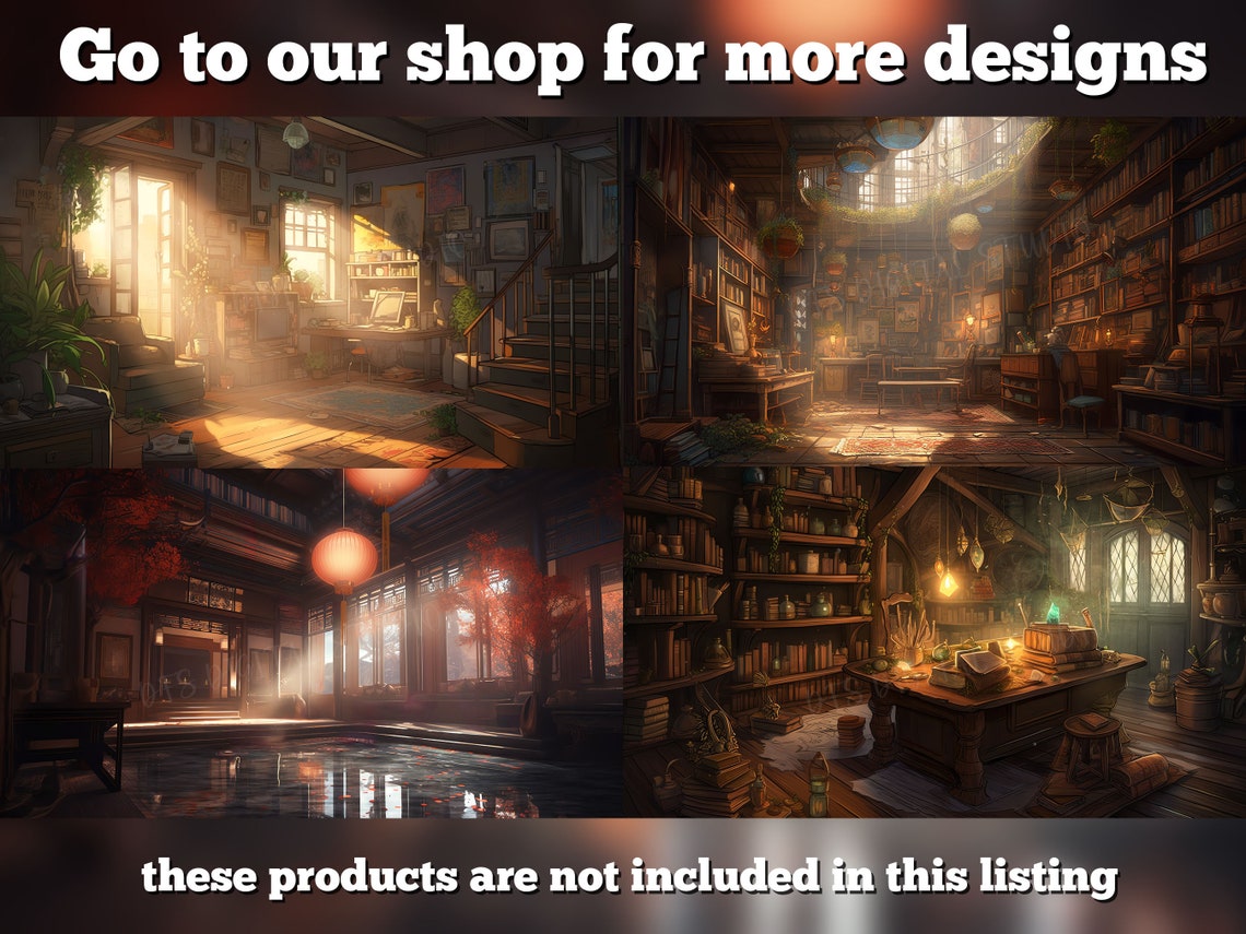 Vtuber Background, Animated Virtual Background, Stream Room Background ...