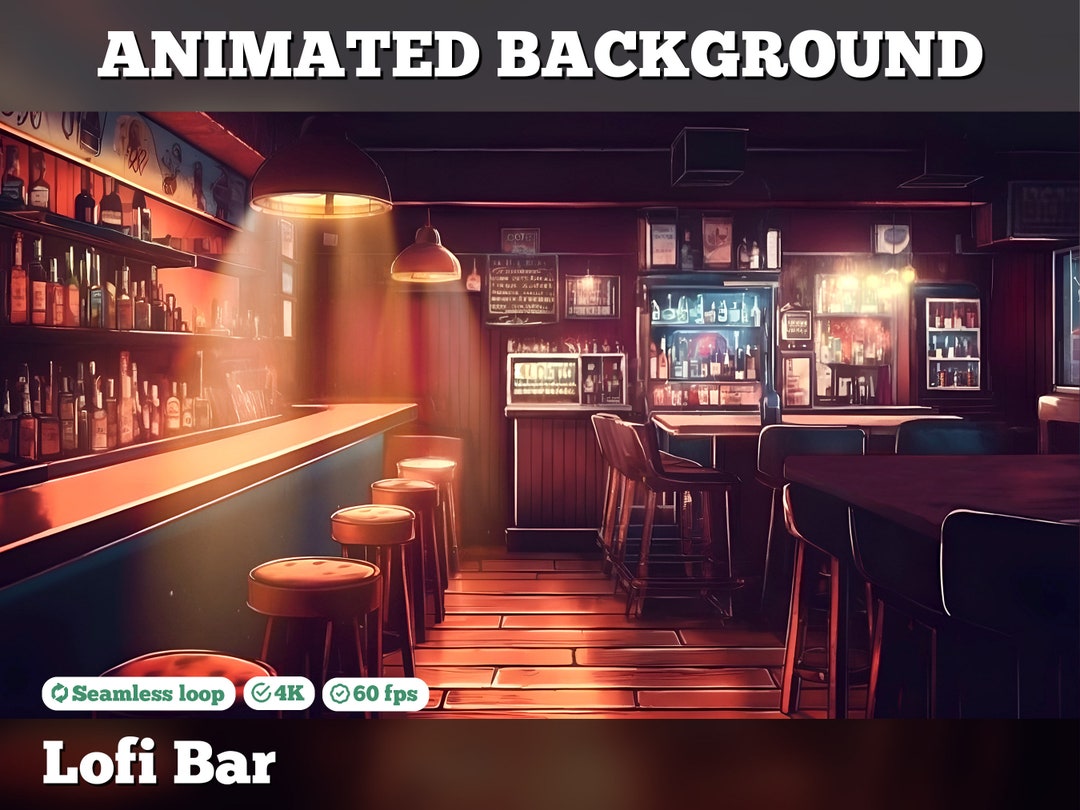 Vtuber Background Animated Virtual Background Stream Room - Etsy