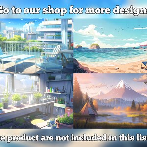 Vtuber Background, Animated Virtual Background, Stream Room Background ...