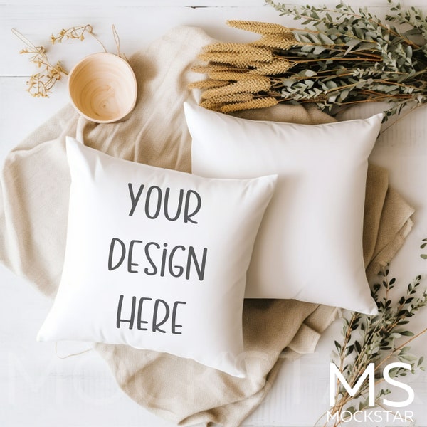 Pillow Mockup - Etsy