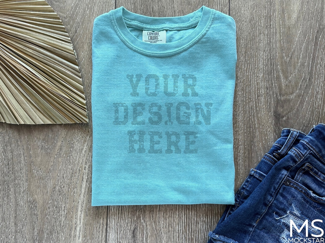 Comfort Colors Chalky Mint C9018 Mint Comfort Colors Shirt Mockup ...