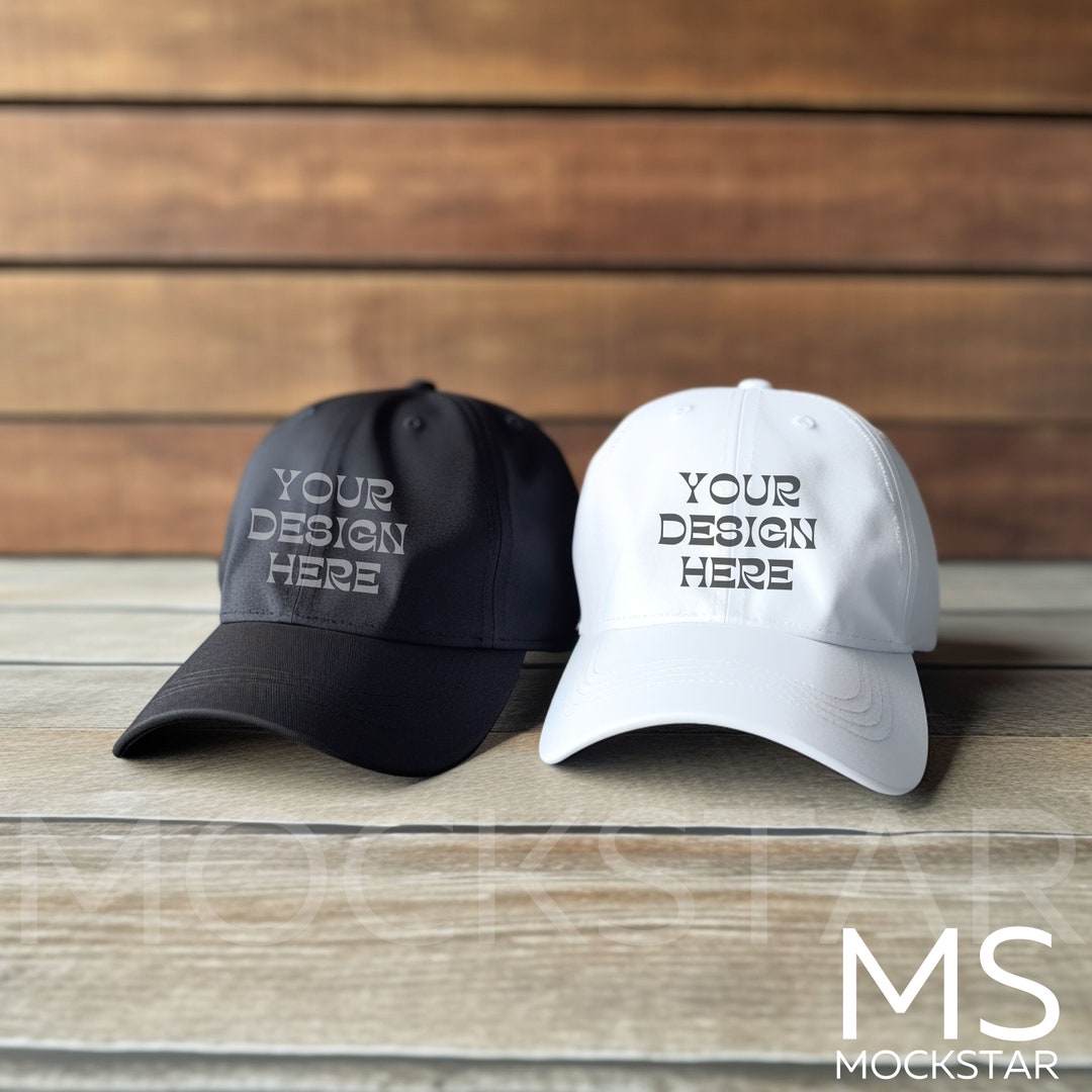 Hat Mockup Baseball Cap Mockup Black Cap Mockup White Cap Mockup ...