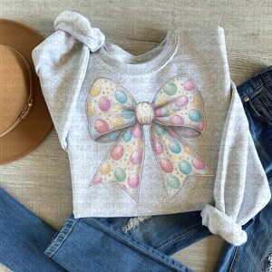 Easter PNG Easter Easter Egg Coquette Bow PNG Coquette Bow Easter Shirt ...