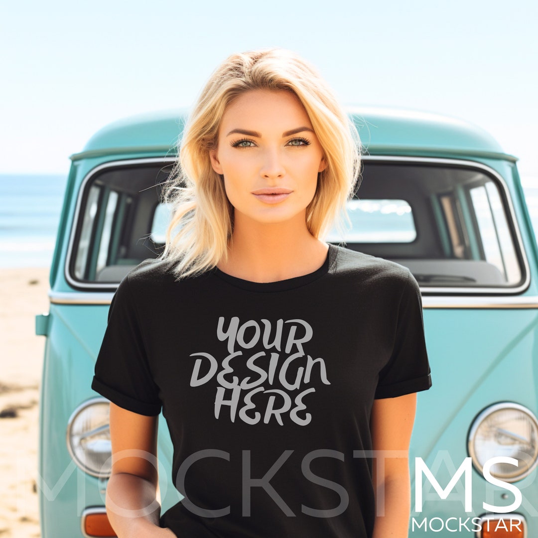 Gildan 64000 Mockup Black Gildan 64000 Mockup Bundle Gildan 64000 Mock