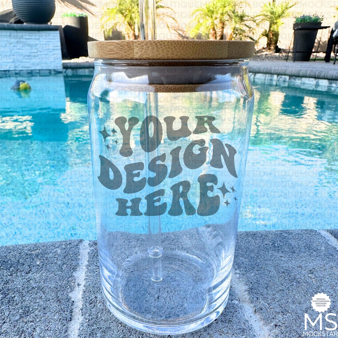 Sipper Glass Mockup Bundle Libbey Glass Mug Mockup Beer Can Mockup ...