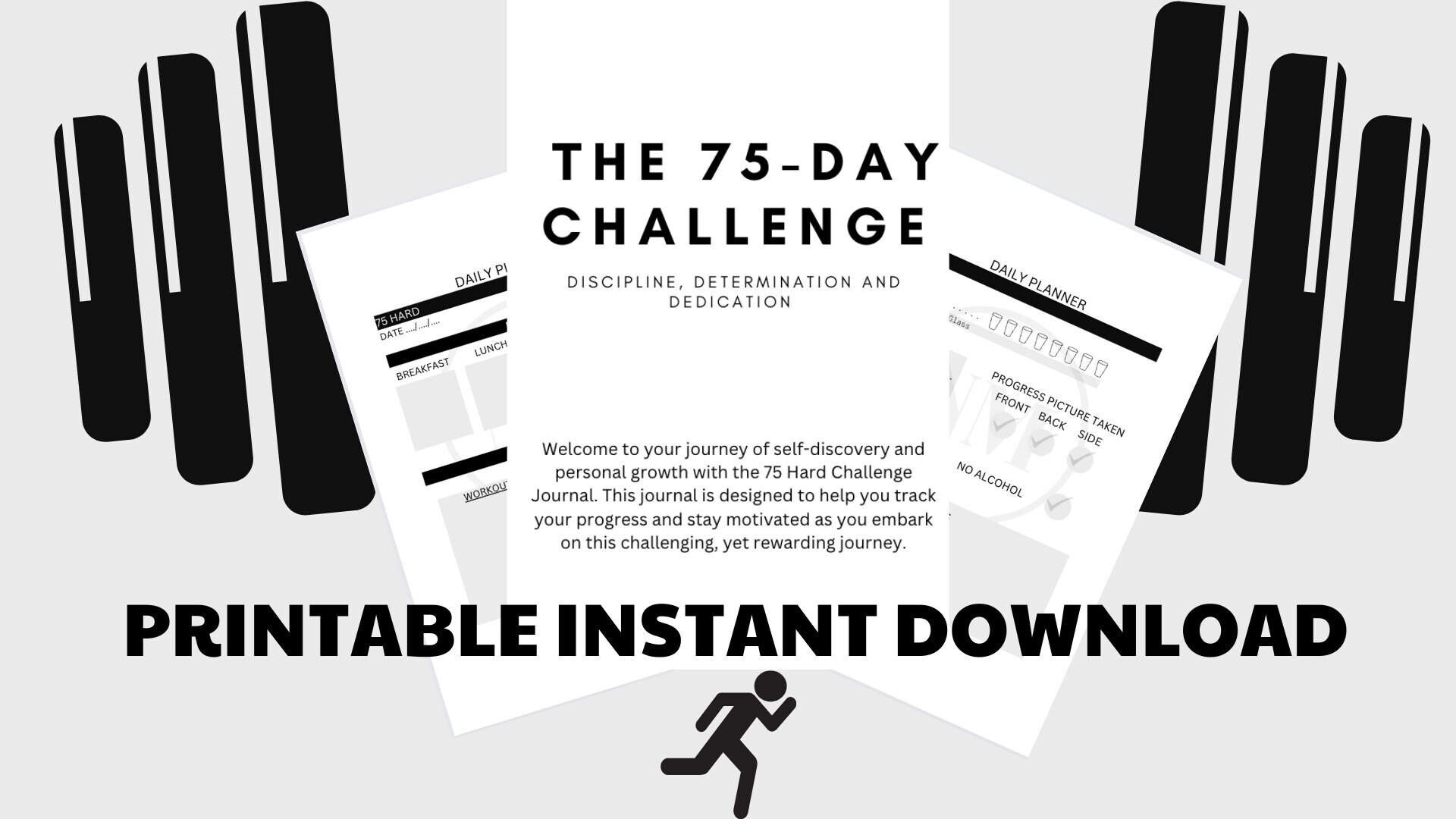 Ultimate 75-day Hard Challenge Mastery Kit: Comprehensive Printable ...