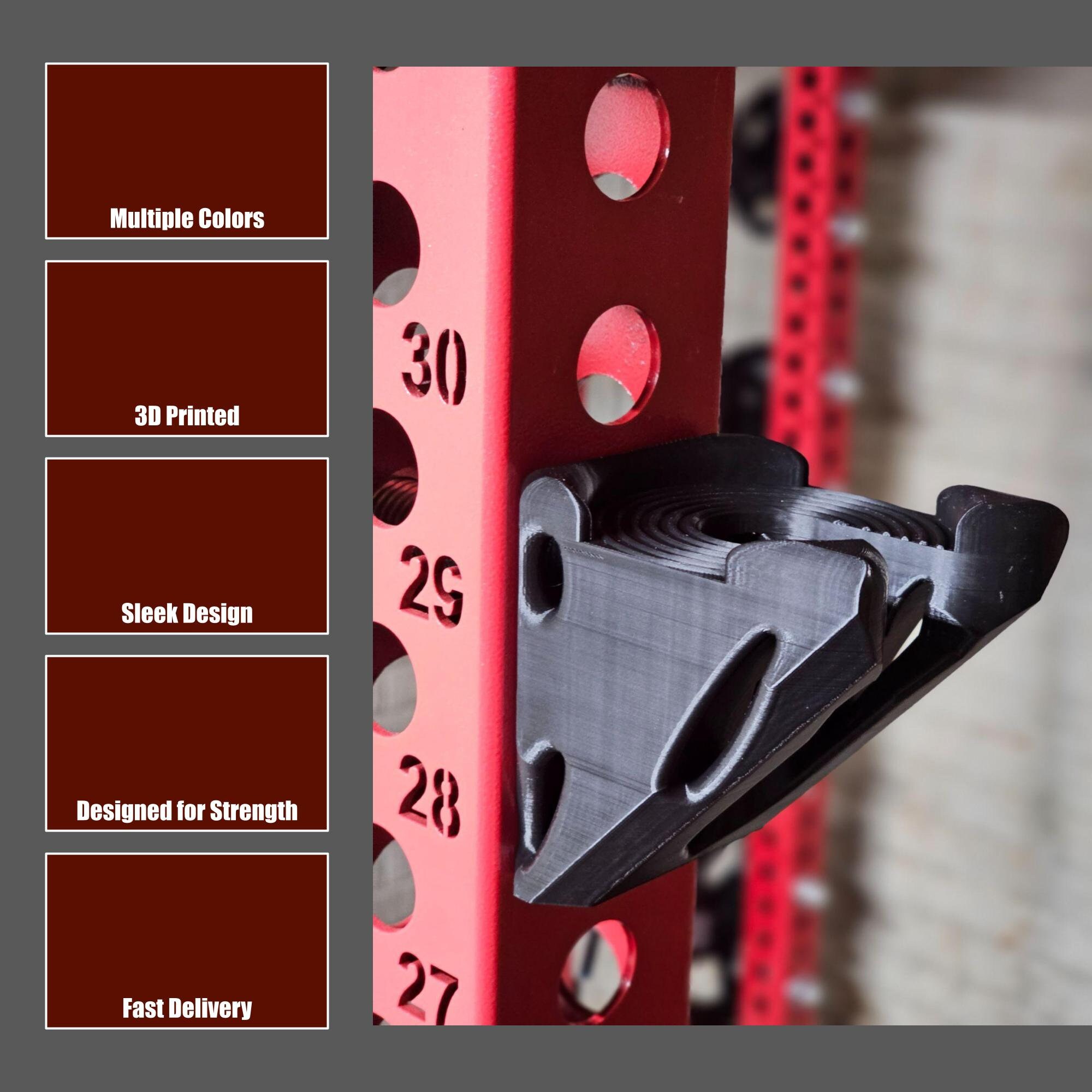 Barbell Upright Holster 2.0 Home Gym Power/squat Rack Olympic Barbell ...