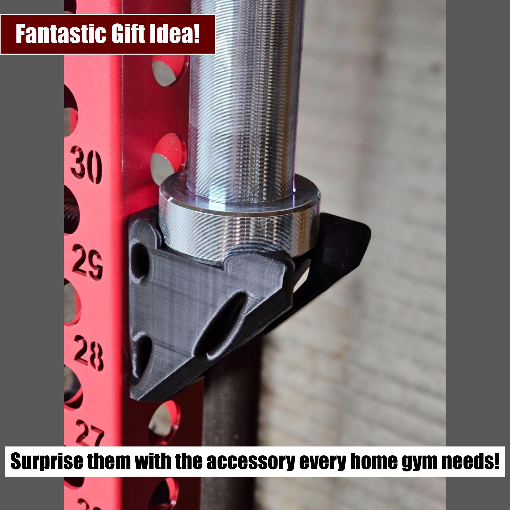 Barbell Upright Holster 2.0 Home Gym Power/squat Rack Olympic Barbell ...